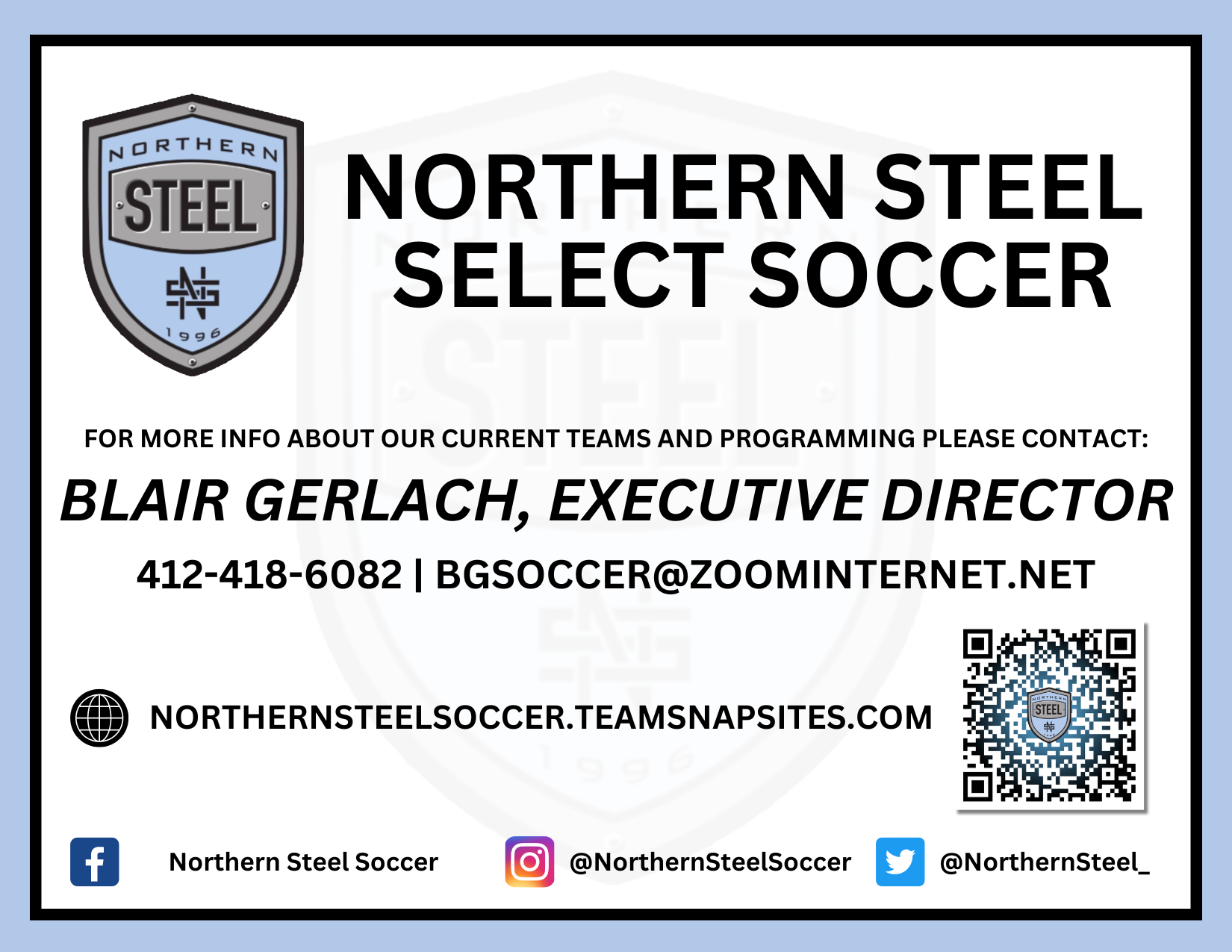 Programs – Northern Steel Soccer